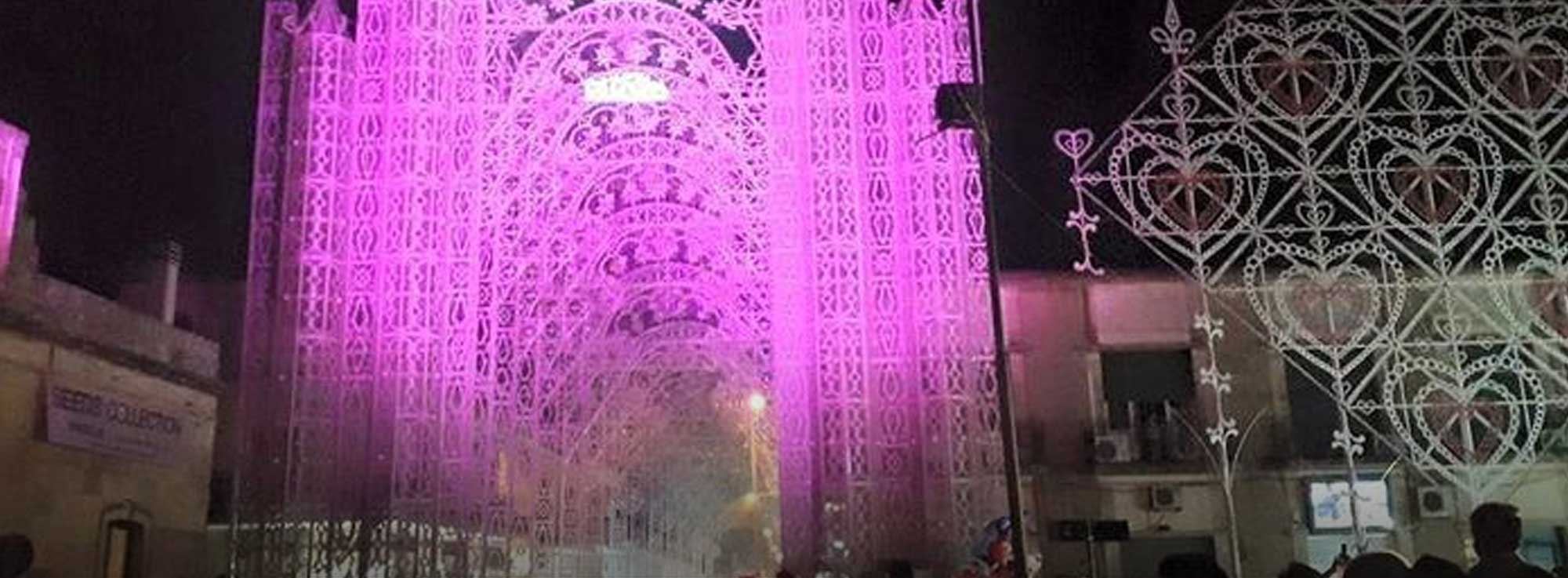 Scorrano, al via l'accensione delle luminarie verso Santa Domenica ...