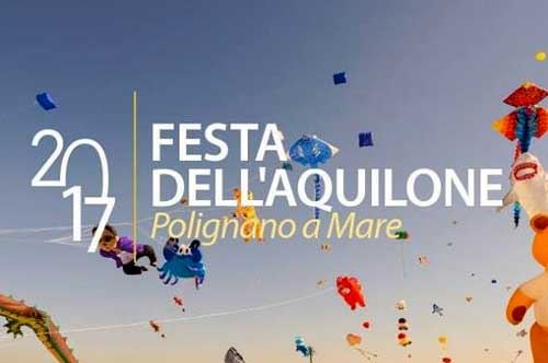 Il cielo di Polignano a Mare si colora con "La festa dell'Aquilone"
