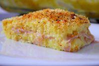 Pitta di patate prosciutto e formaggio, variante di un classico